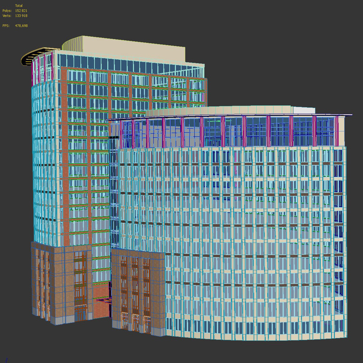 Building 2441 Eisenhower Ave Alexandria 3D model | CGTrader
