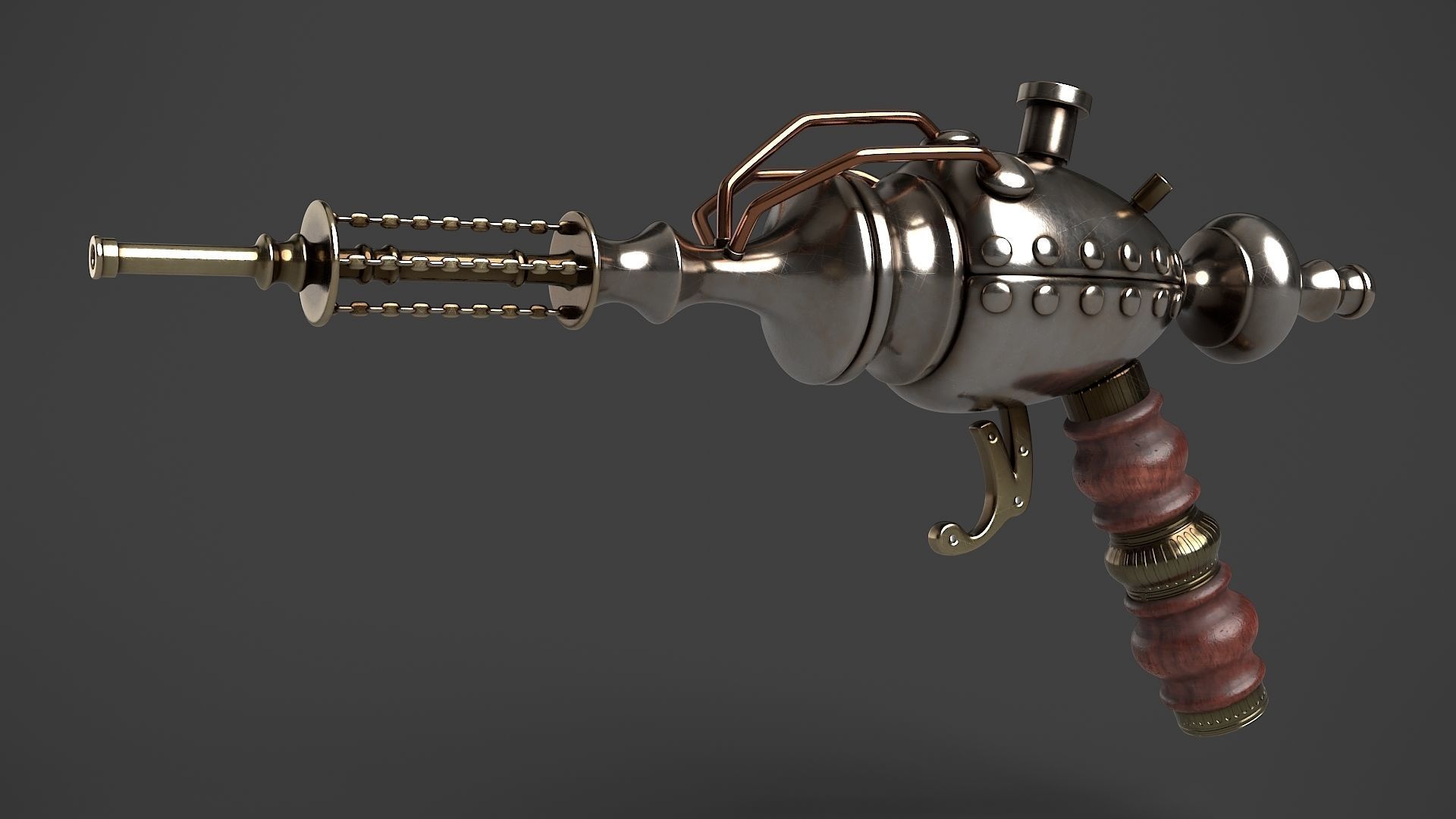 Fantasy Gun 19 3D model | CGTrader