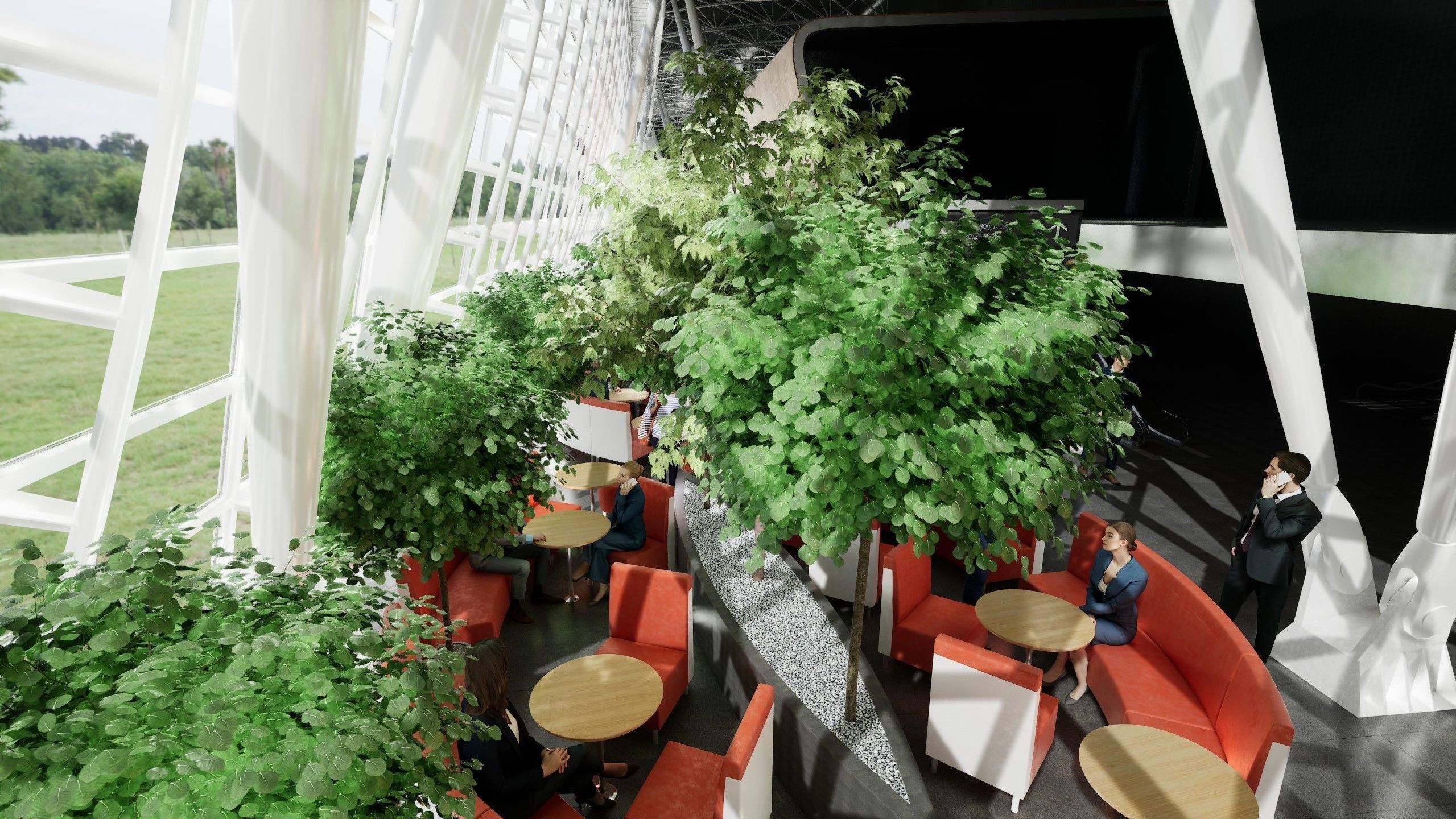 Airport terminal 3 scene file in Unreal engine 5 3D model | CGTrader