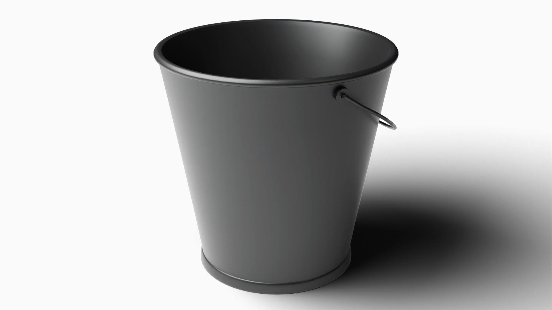 Steel Bucket free 3D model | CGTrader