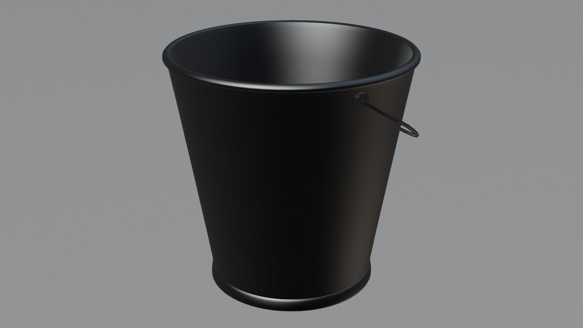 Steel Bucket free 3D model | CGTrader