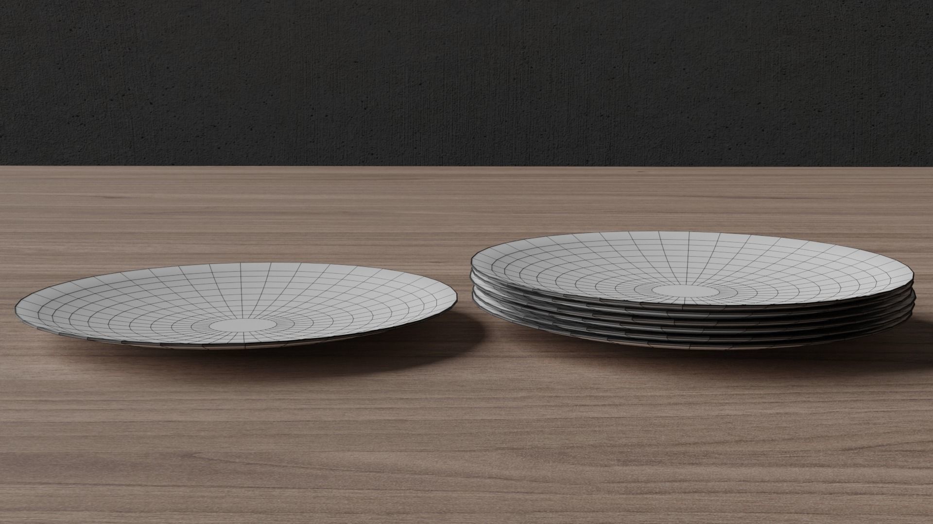 3D model Designer Plate VR / AR / low-poly | CGTrader