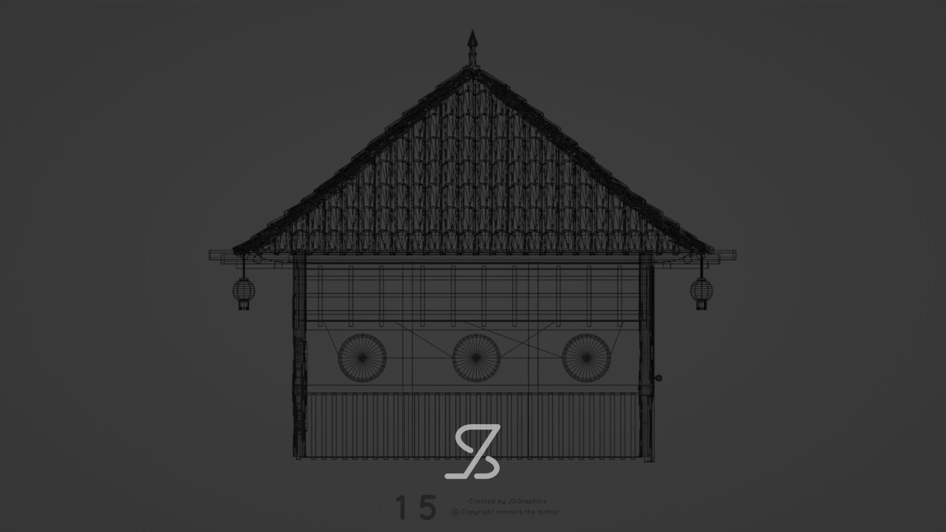 Japanese House free VR / AR / low-poly 3D model | CGTrader