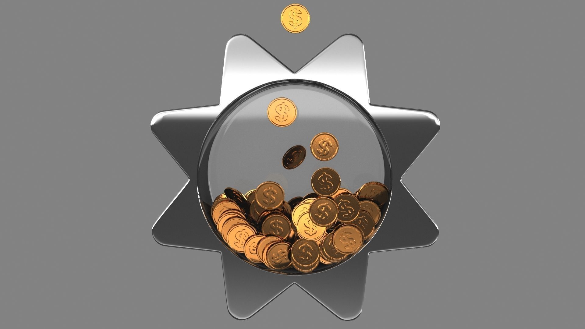 Coin Bank 3D model | CGTrader