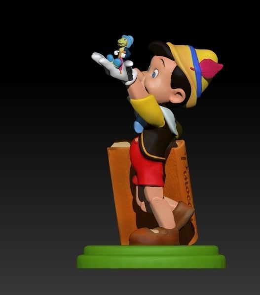 Pinocchio 3D model 3D printable | CGTrader
