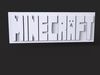 Minecraft logo 3D 3D model 3D printable | CGTrader