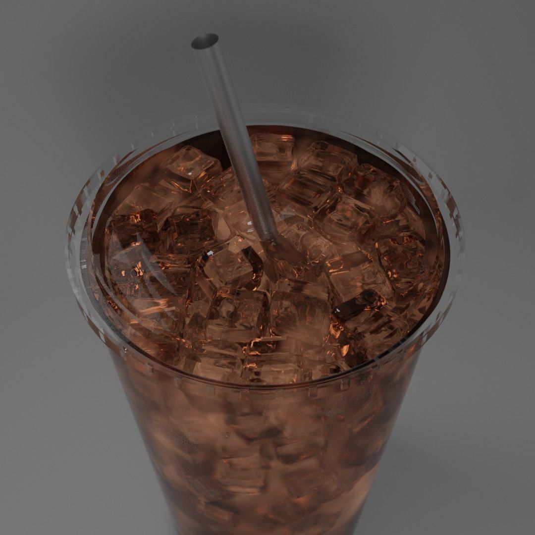 Iced Coffee 1 - 3D Model 3D model | CGTrader