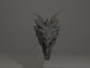 Alduin High Detail Bust 3D Model From TES V Skyrim 3D model 3D ...