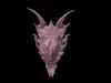 Alduin High Detail Bust 3D Model From TES V Skyrim 3D model 3D ...