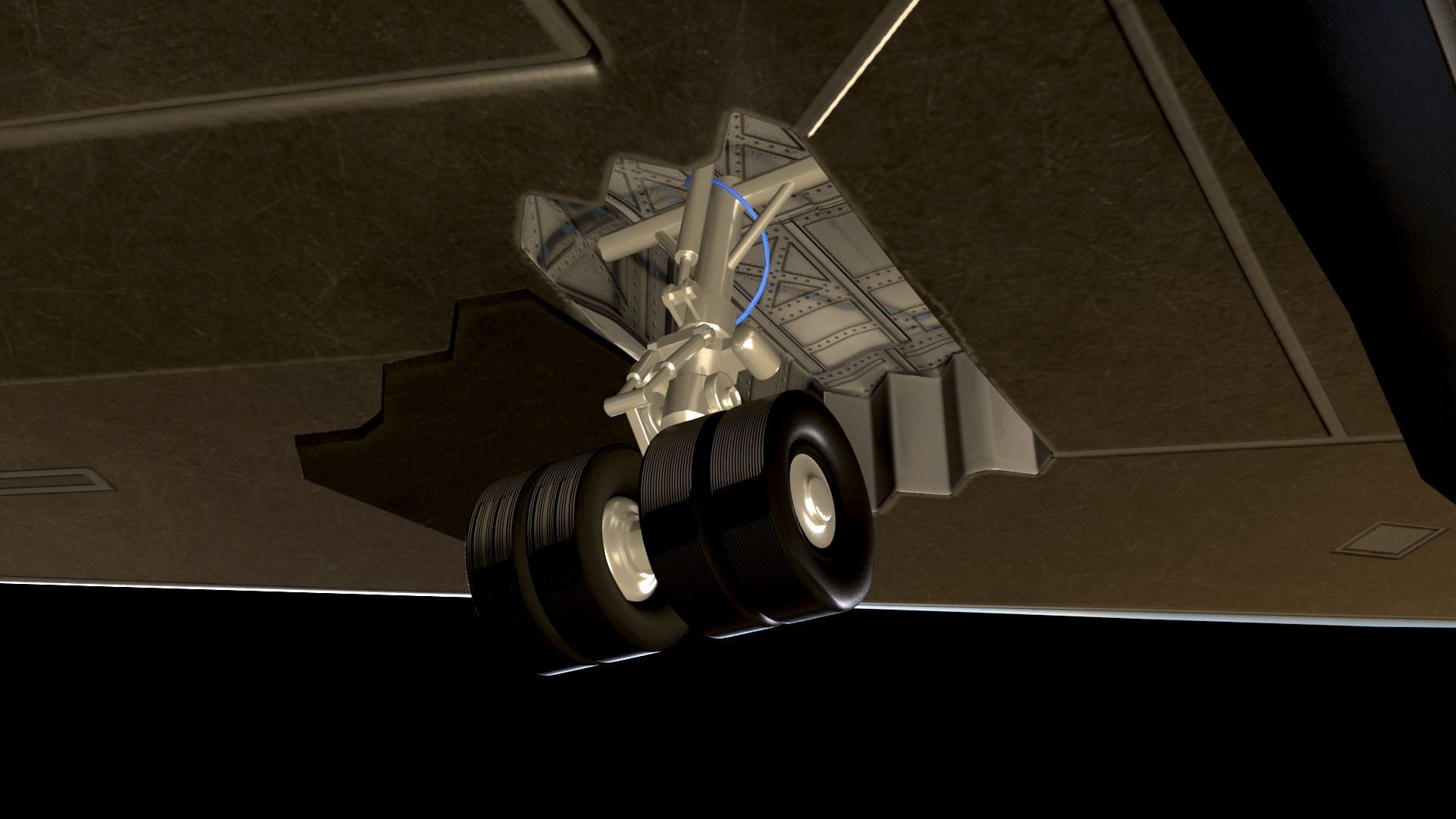 H20 bomber 3D model rigged | CGTrader