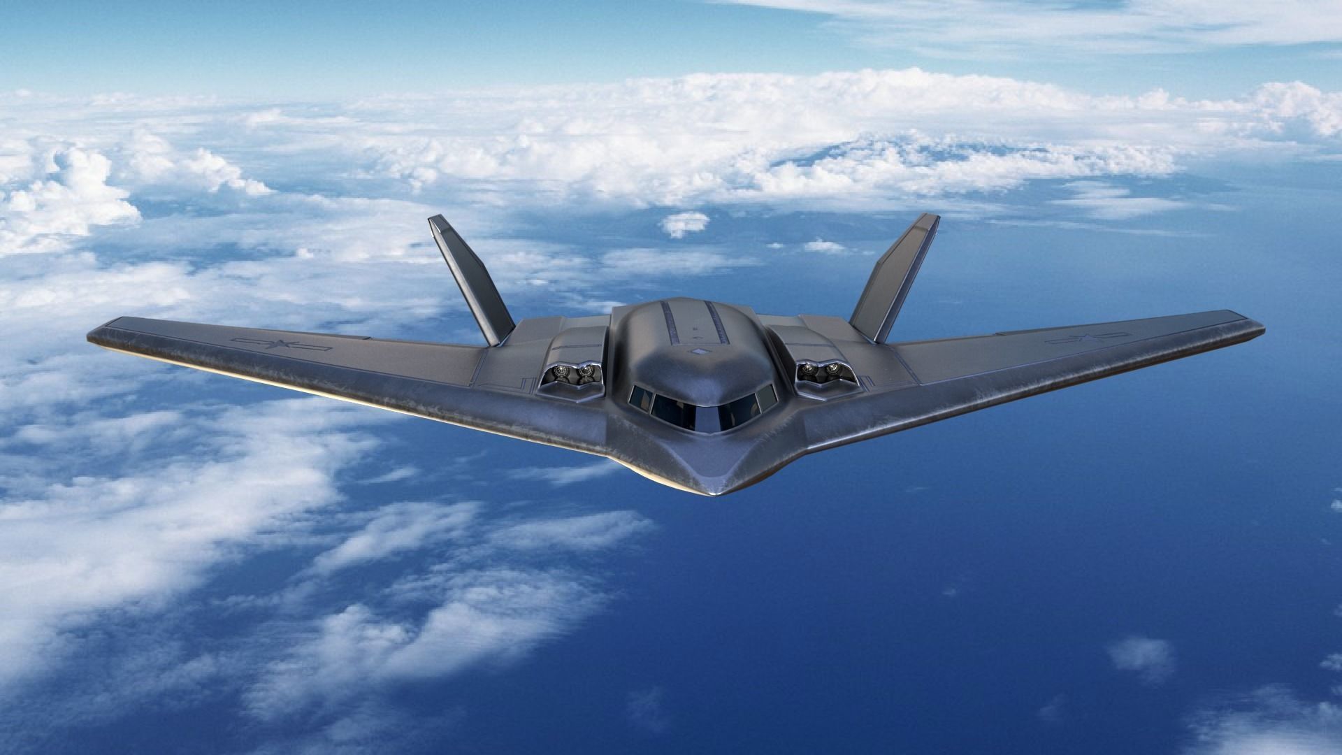 H20 bomber 3D model rigged | CGTrader