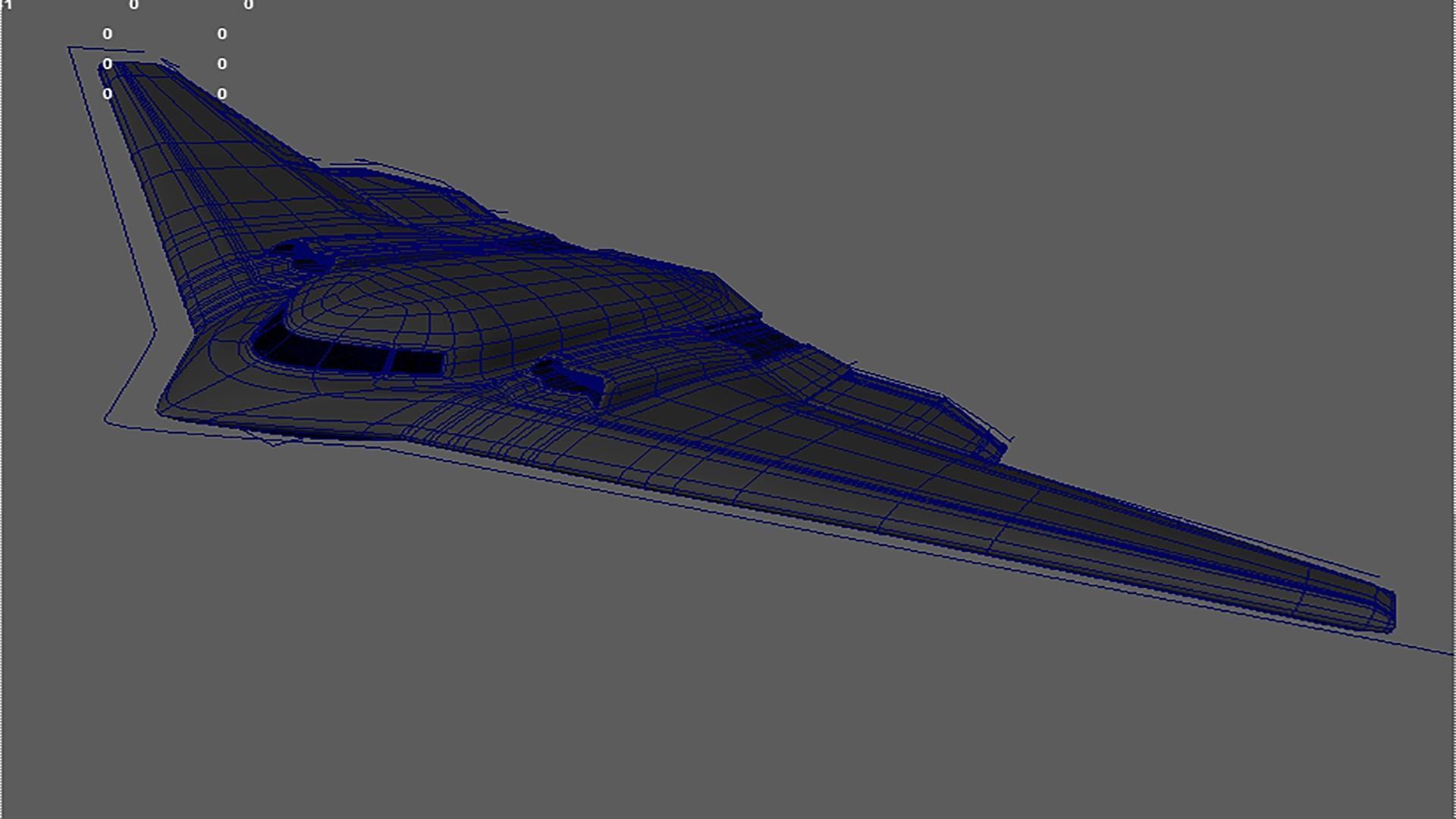 H20 bomber 3D model rigged | CGTrader