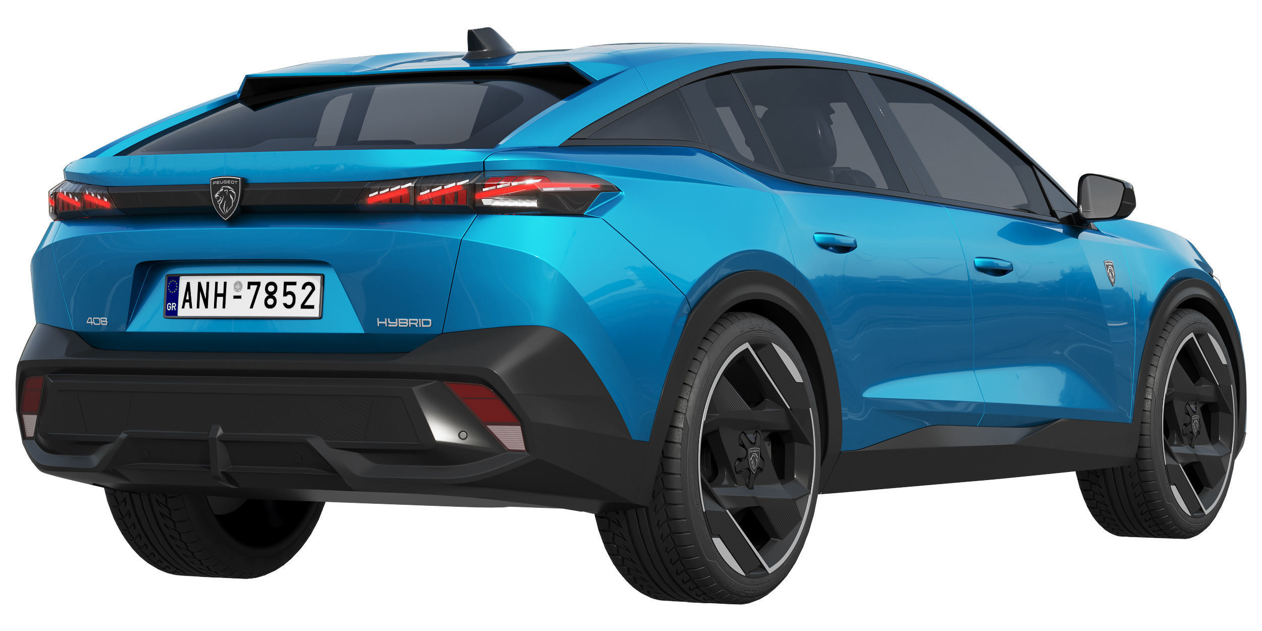 Peugeot 408 2022 3D model | CGTrader