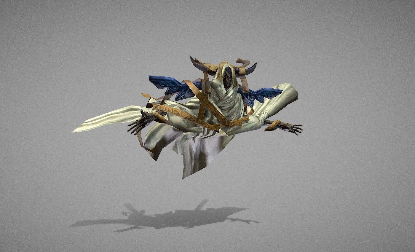 3D model Guardian Necromancer VR / AR / low-poly | CGTrader