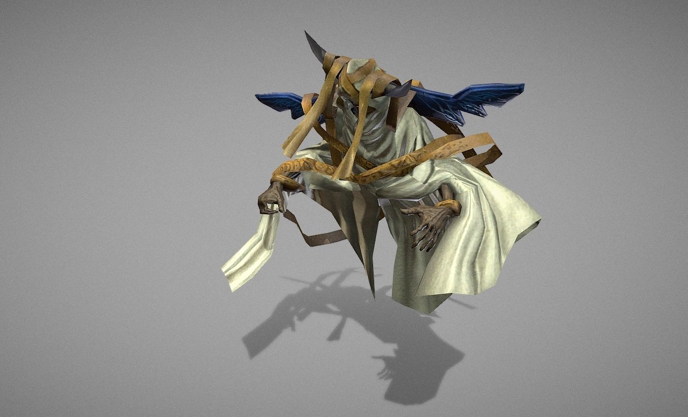 3D model Guardian Necromancer VR / AR / low-poly | CGTrader
