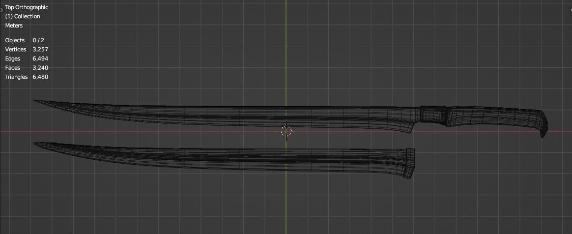 3D model Flyssa Sword VR / AR / low-poly | CGTrader