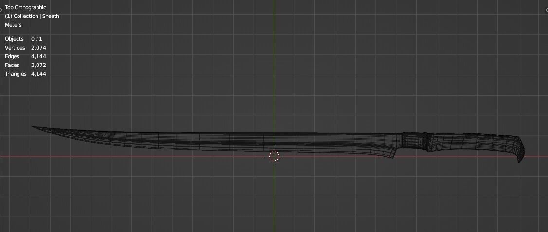 3D model Flyssa Sword VR / AR / low-poly | CGTrader