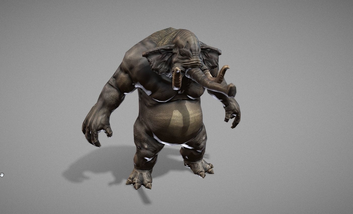 3D model Elephant Myth Myth VR / AR / low-poly | CGTrader