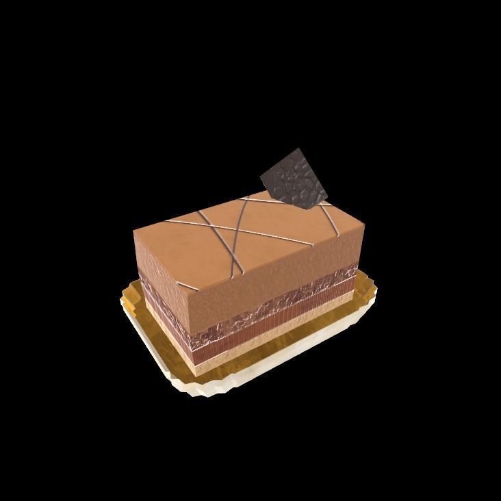chocolate mouse 3D model | CGTrader