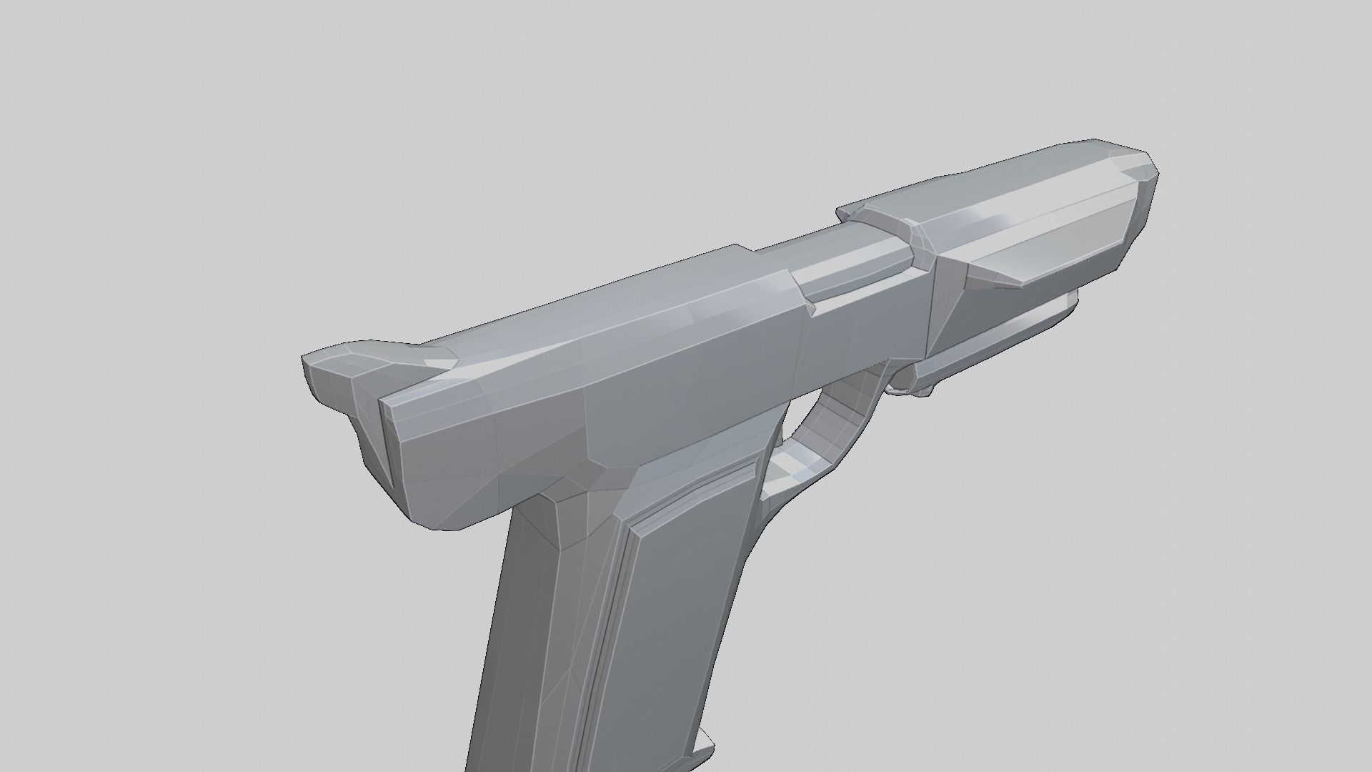 Sci-Fi Aviator-MQ12 Handgun 3D model 3D printable | CGTrader