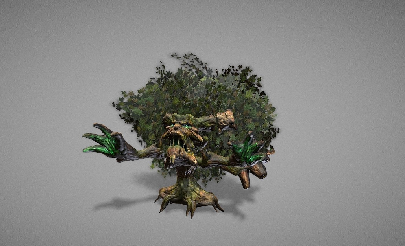 3D model Ent Chieftain Myth VR / AR / low-poly | CGTrader