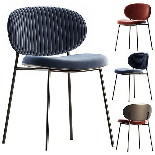 Dining chair set 12 3D model | CGTrader