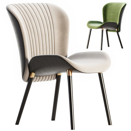 Dining chair set 13 3D model | CGTrader