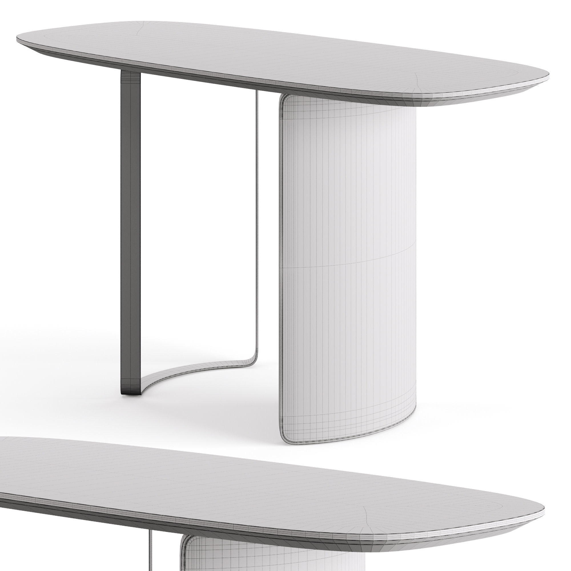 Constellation Marble Console Table LuxLucia Casa 3D model | CGTrader