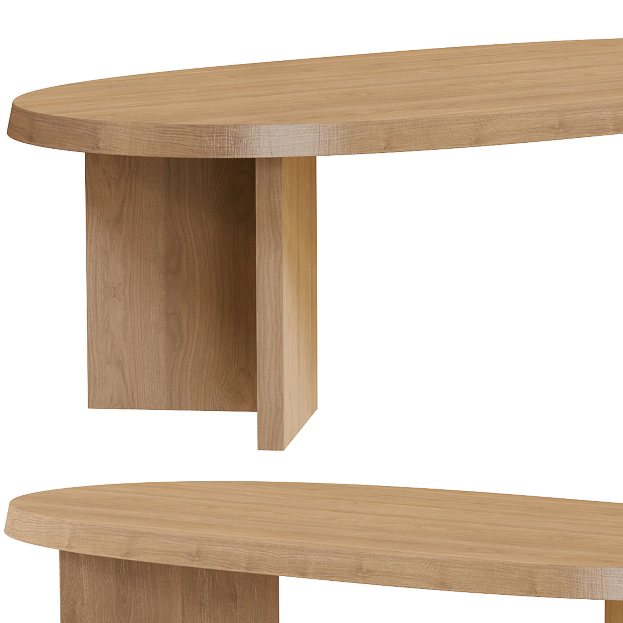 ELLIPSE DINING TABLE 3D model | CGTrader