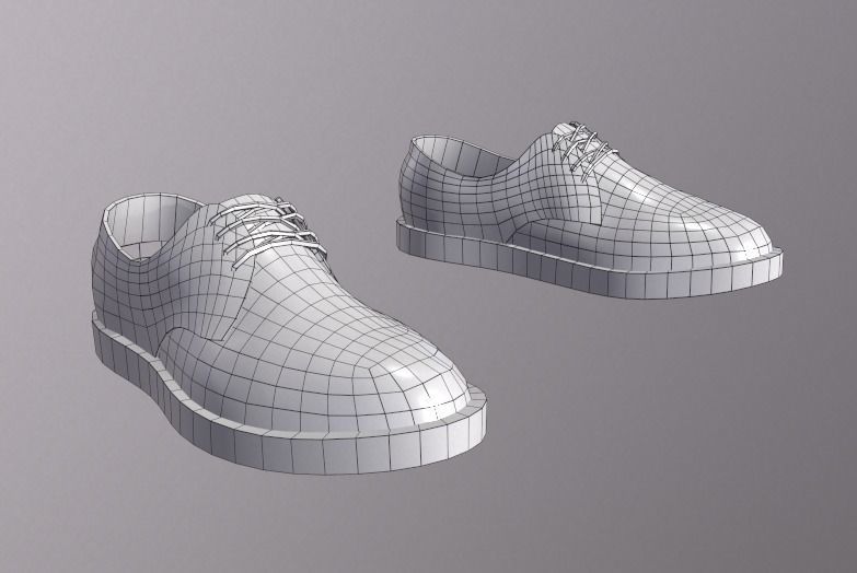 3D model Shoes pack VR / AR / low-poly | CGTrader