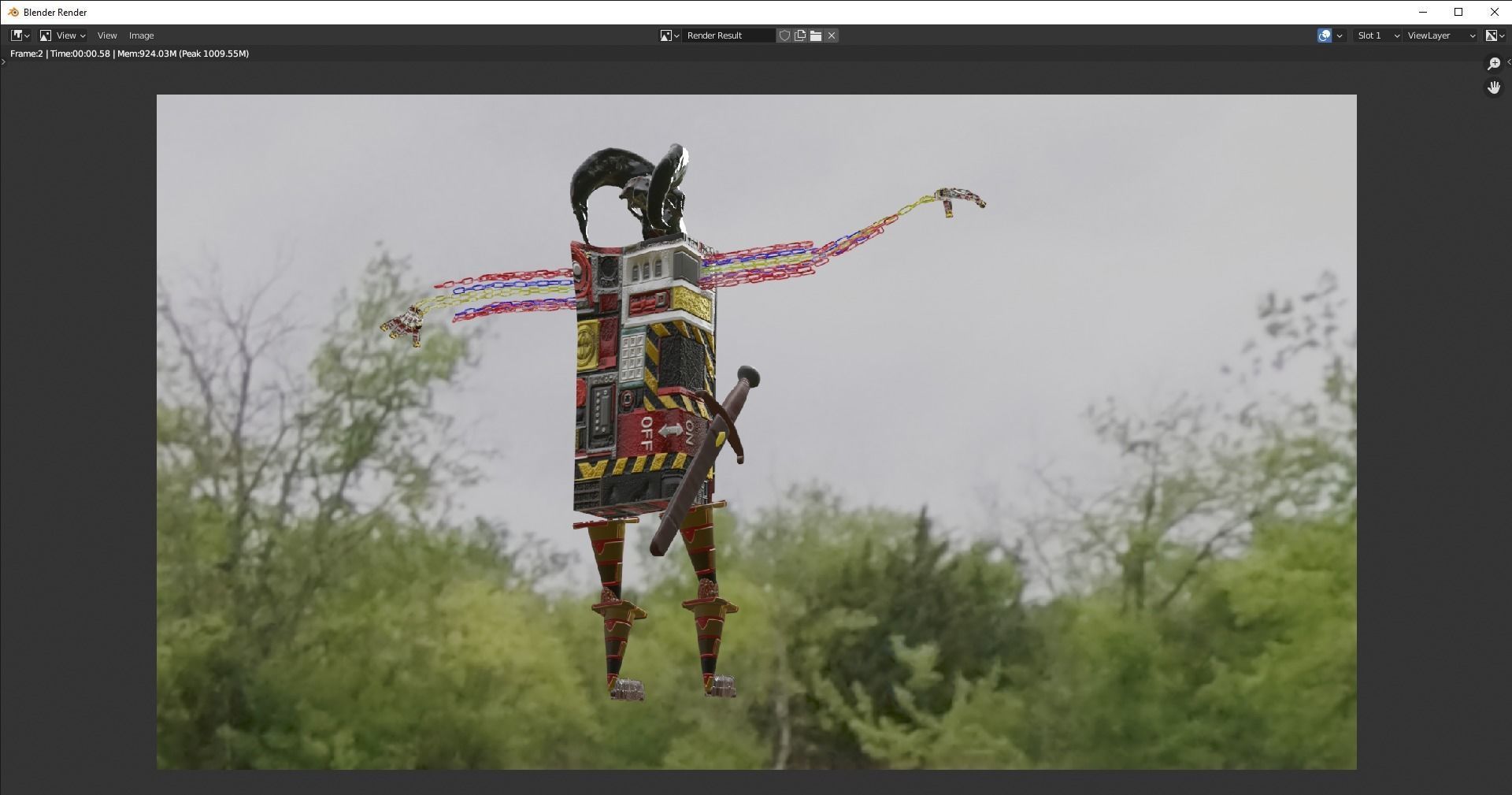 Fantasy creature free 3D model rigged | CGTrader