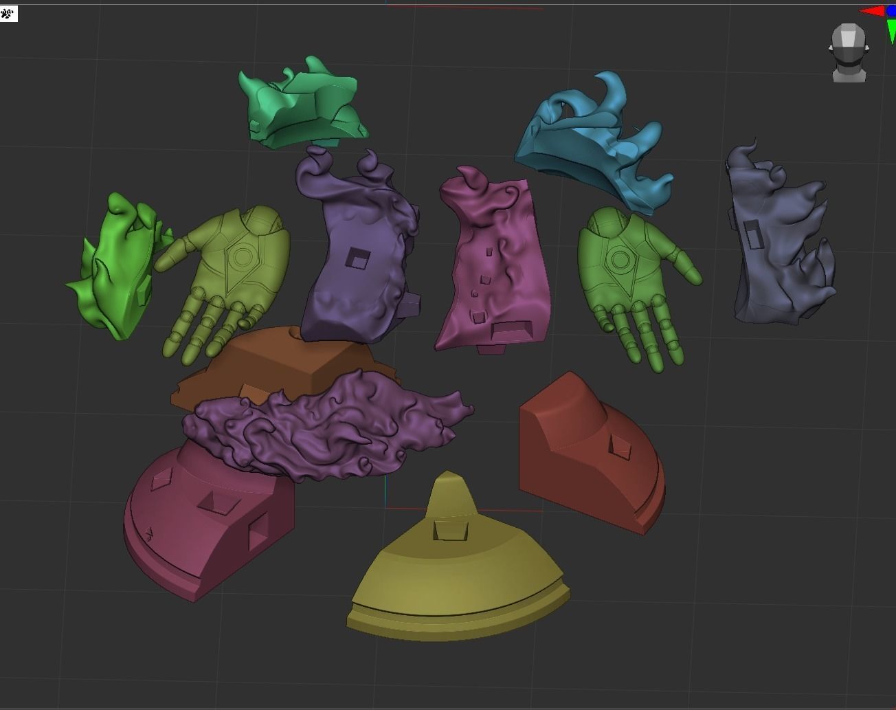 Raiden Shogun - Genshin Impact - Garage Kit 3D model 3D printable ...