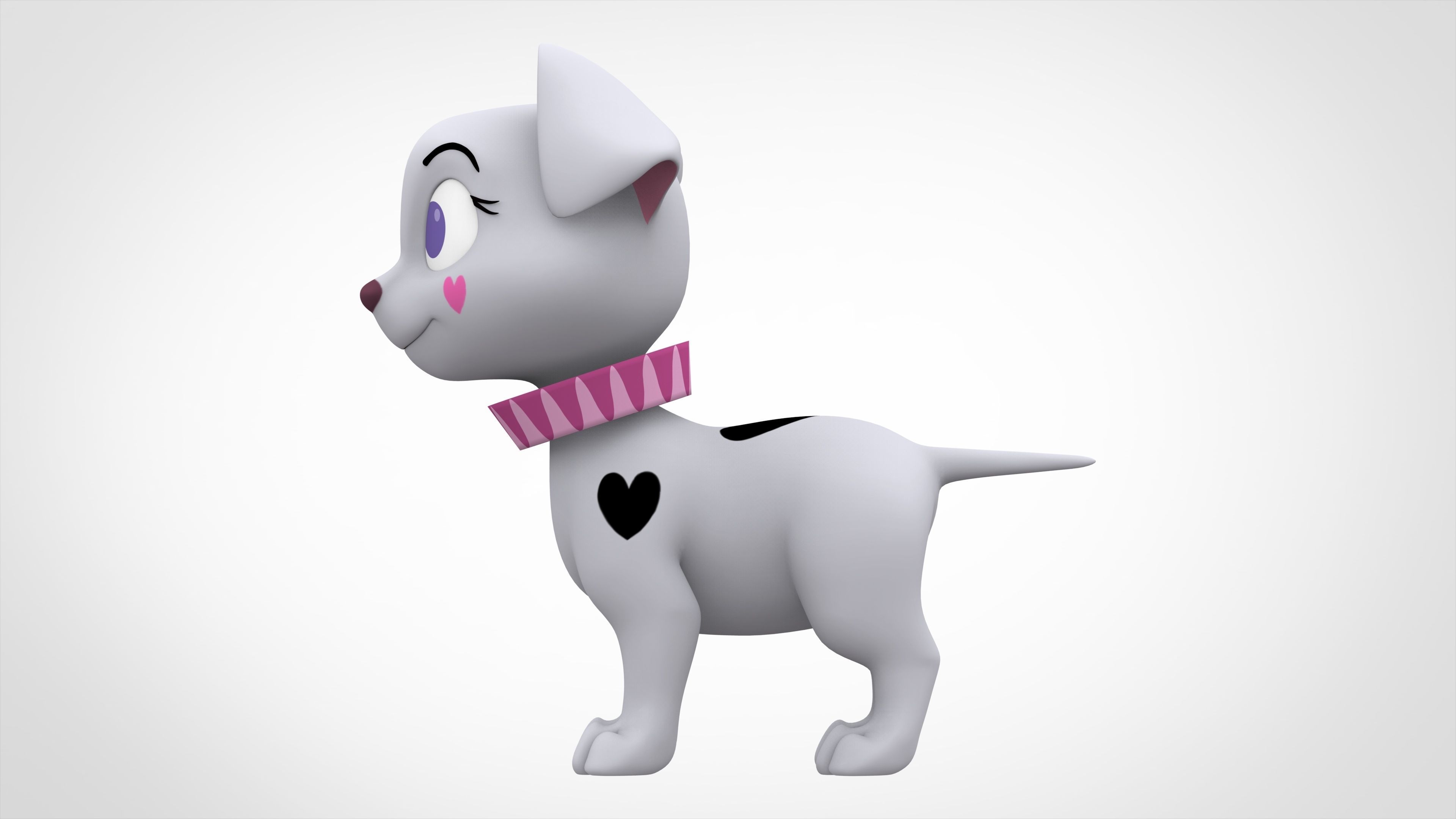 3D model Rebecca VR / AR / low-poly | CGTrader