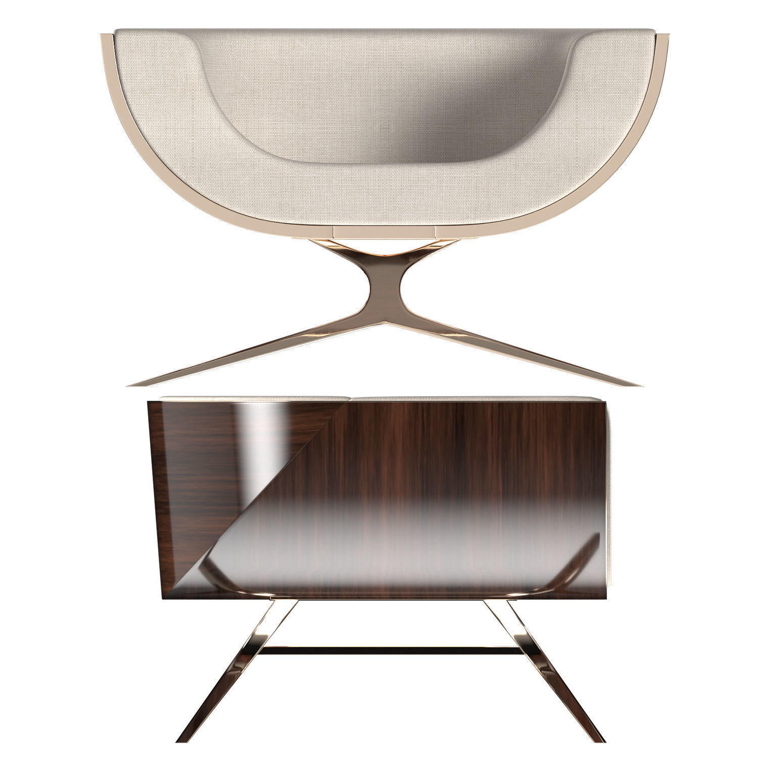 LAZY DAY Classic Armchair By Emotional Objects 3D model | CGTrader