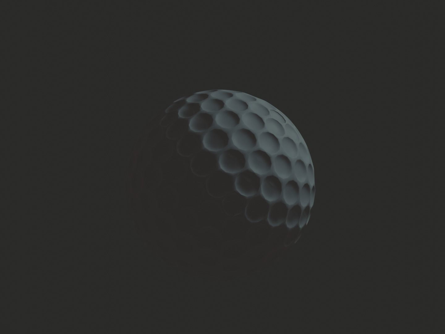 Golf Ball Realistic 3D model | CGTrader