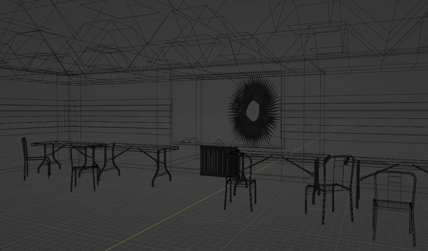 Stranger Things rainbow room 3D model | CGTrader