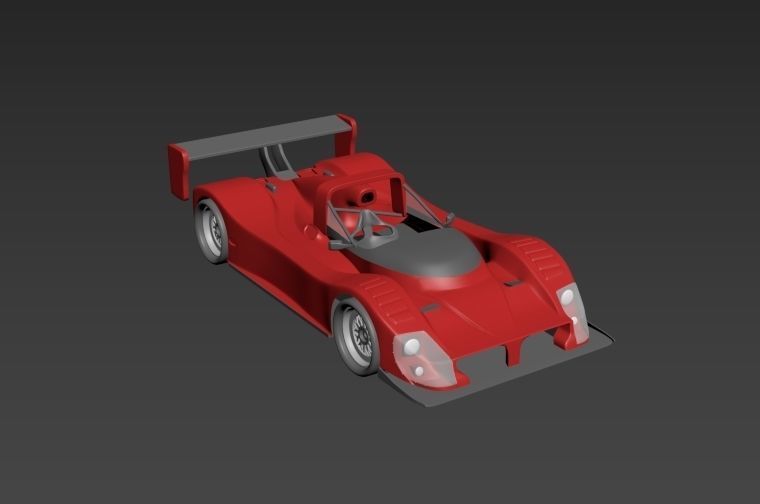 3D model Ferrari 333 SP Racing car VR / AR / low-poly | CGTrader