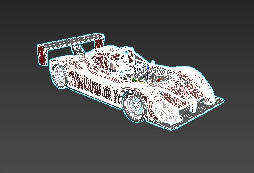 3D model Ferrari 333 SP Racing car VR / AR / low-poly | CGTrader