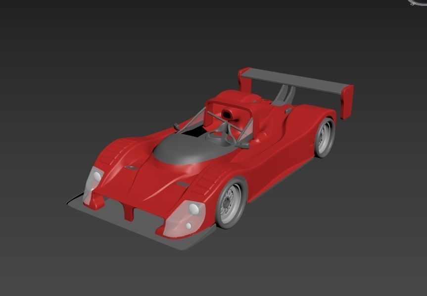 3D model Ferrari 333 SP Racing car VR / AR / low-poly | CGTrader