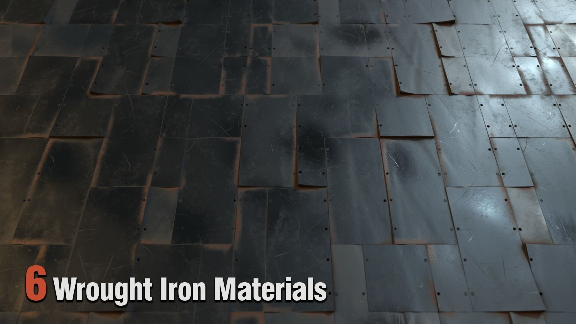 6 Wrought Iron Materials Texture | CGTrader