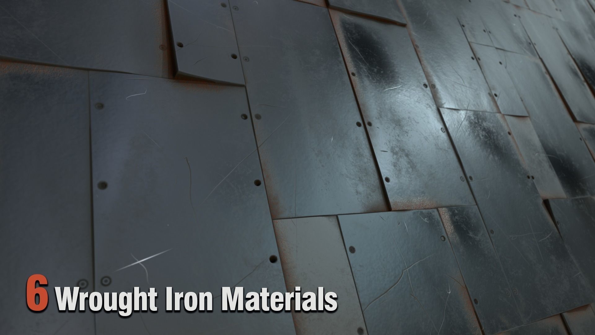 6 Wrought Iron Materials Texture | CGTrader
