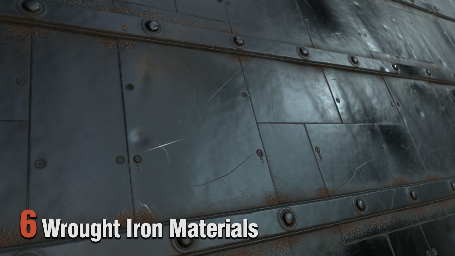 6 Wrought Iron Materials Texture | CGTrader