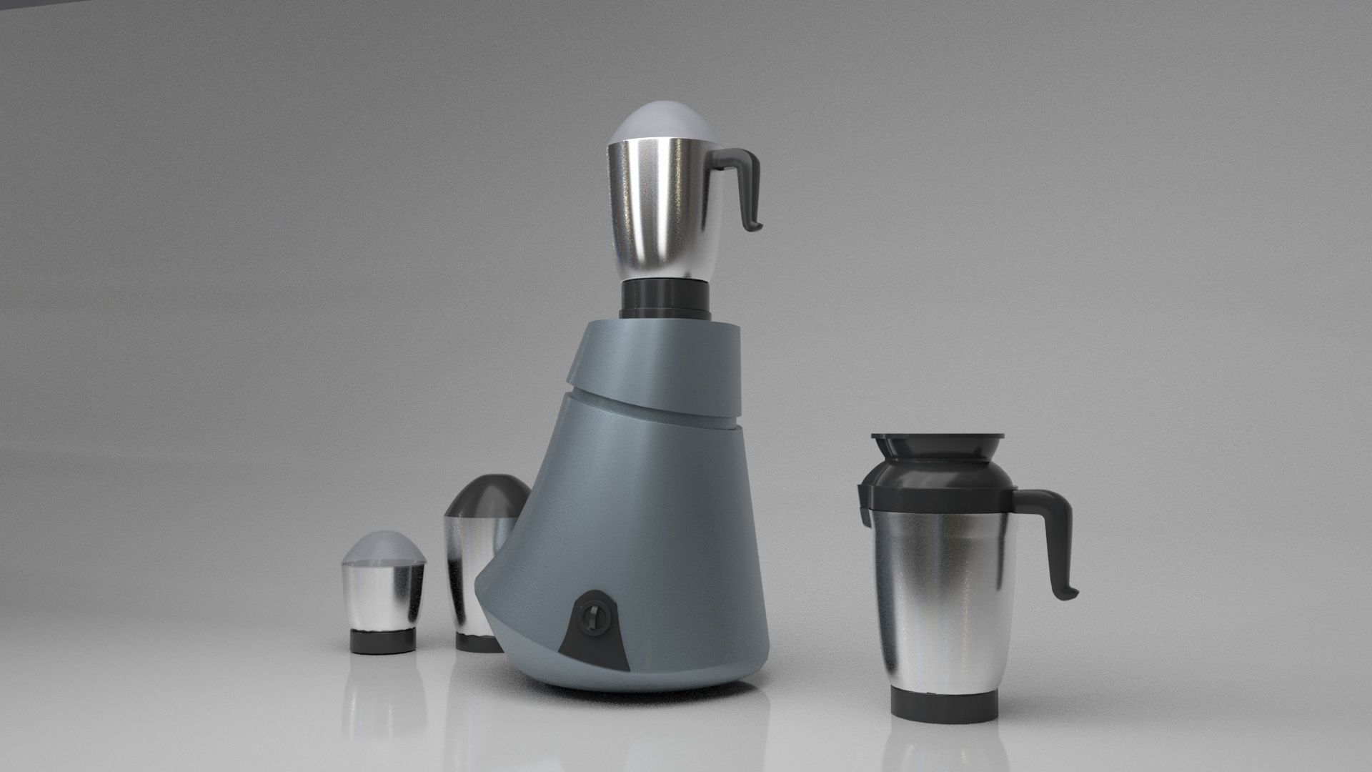 Mixer Grinder Realistic Model 3D model | CGTrader