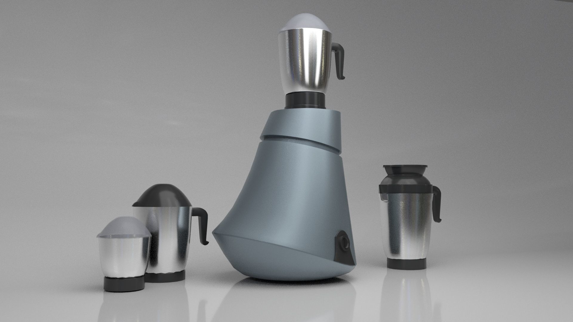 Mixer Grinder Realistic Model 3D model | CGTrader