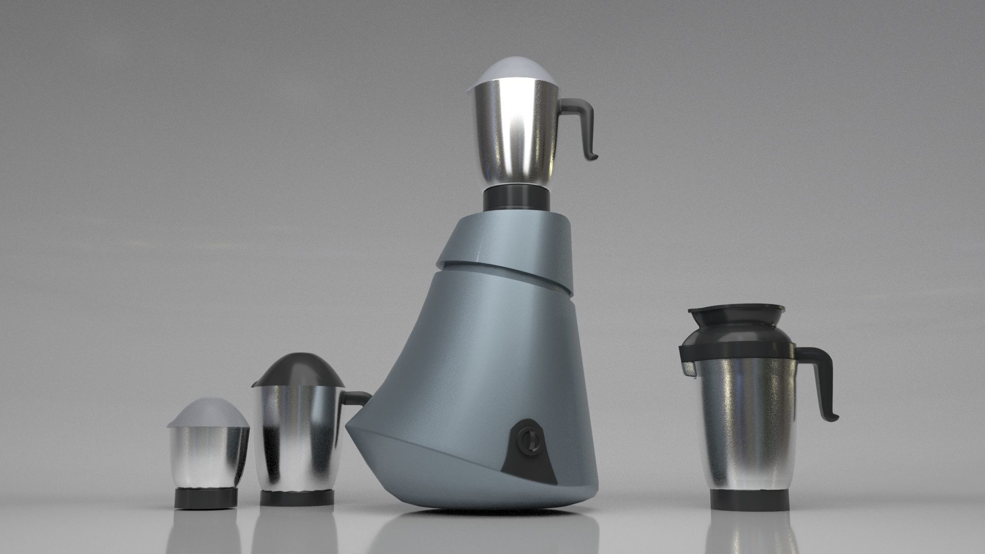 Mixer Grinder Realistic Model 3D model | CGTrader
