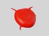 3D model Red blood cell Low-poly pathological variations 3D model VR ...