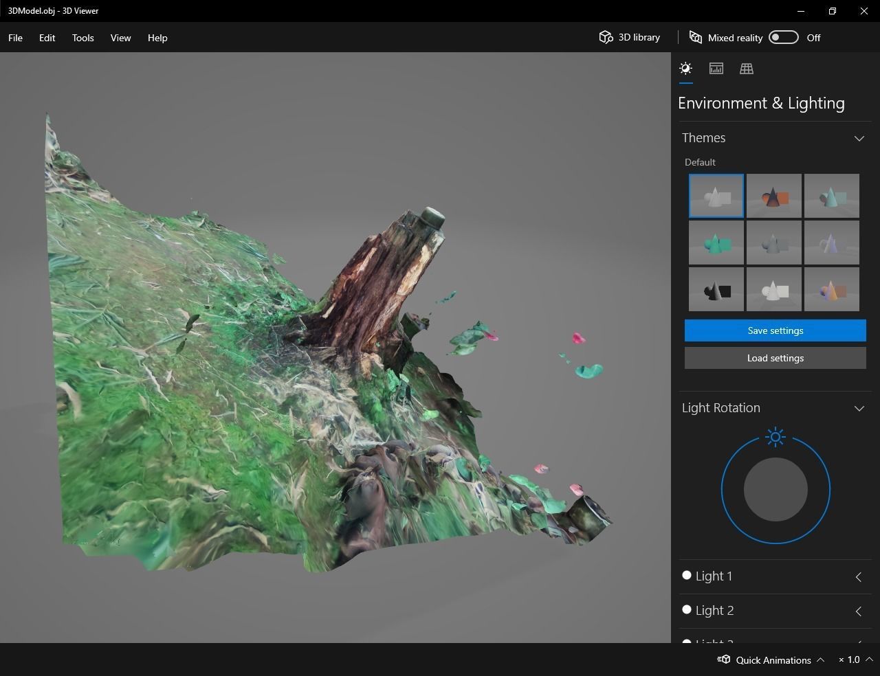 Photoscanned old tree log free 3D model | CGTrader