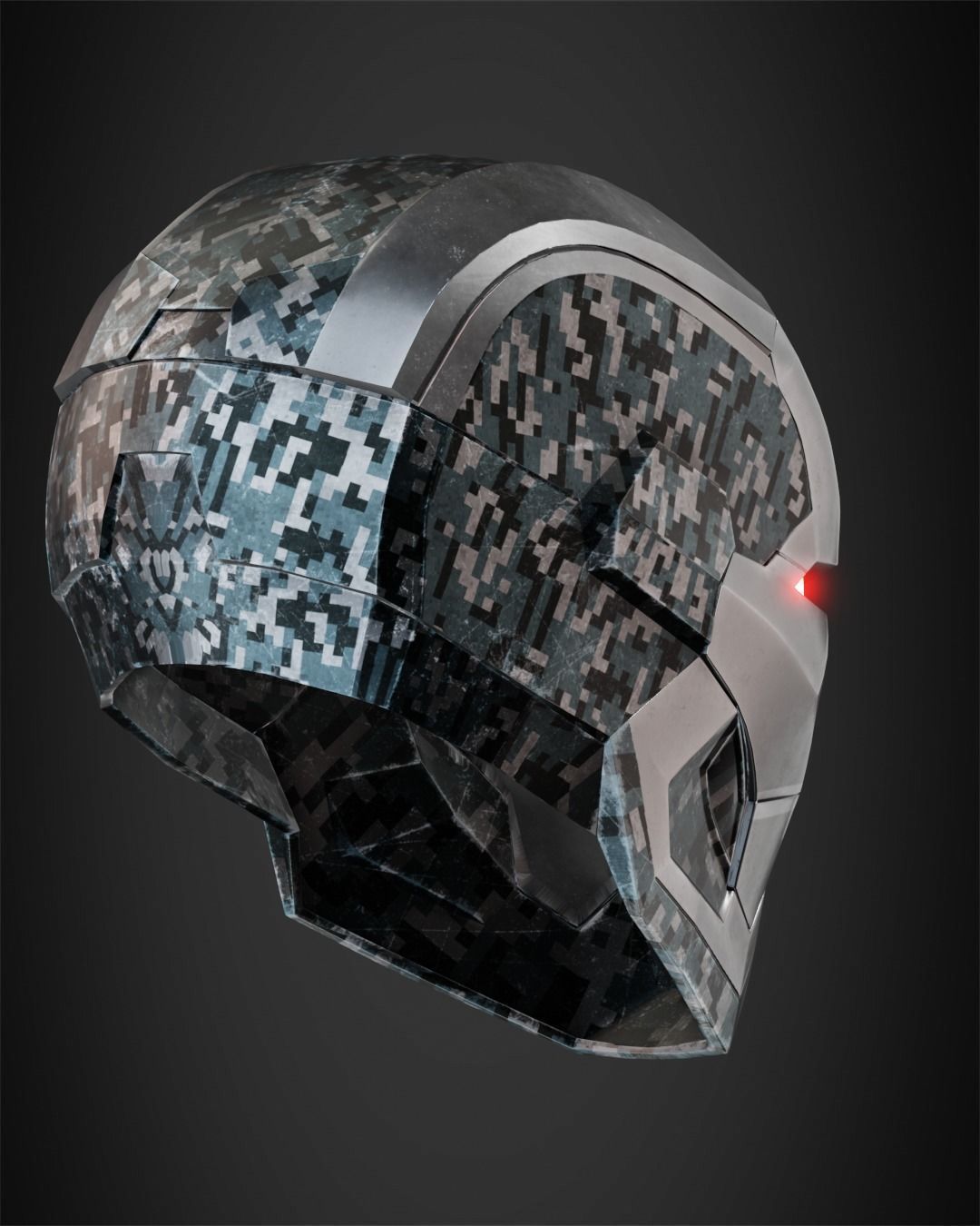 War Machine Helmet for Cosplay 3D model 3D printable | CGTrader