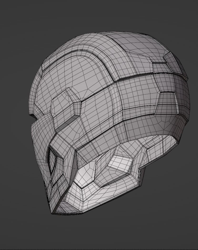 War Machine Helmet for Cosplay 3D model 3D printable | CGTrader