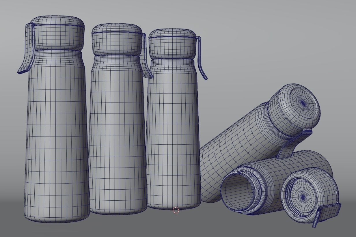 3D model Thermos bottle 3D model VR / AR / low-poly | CGTrader